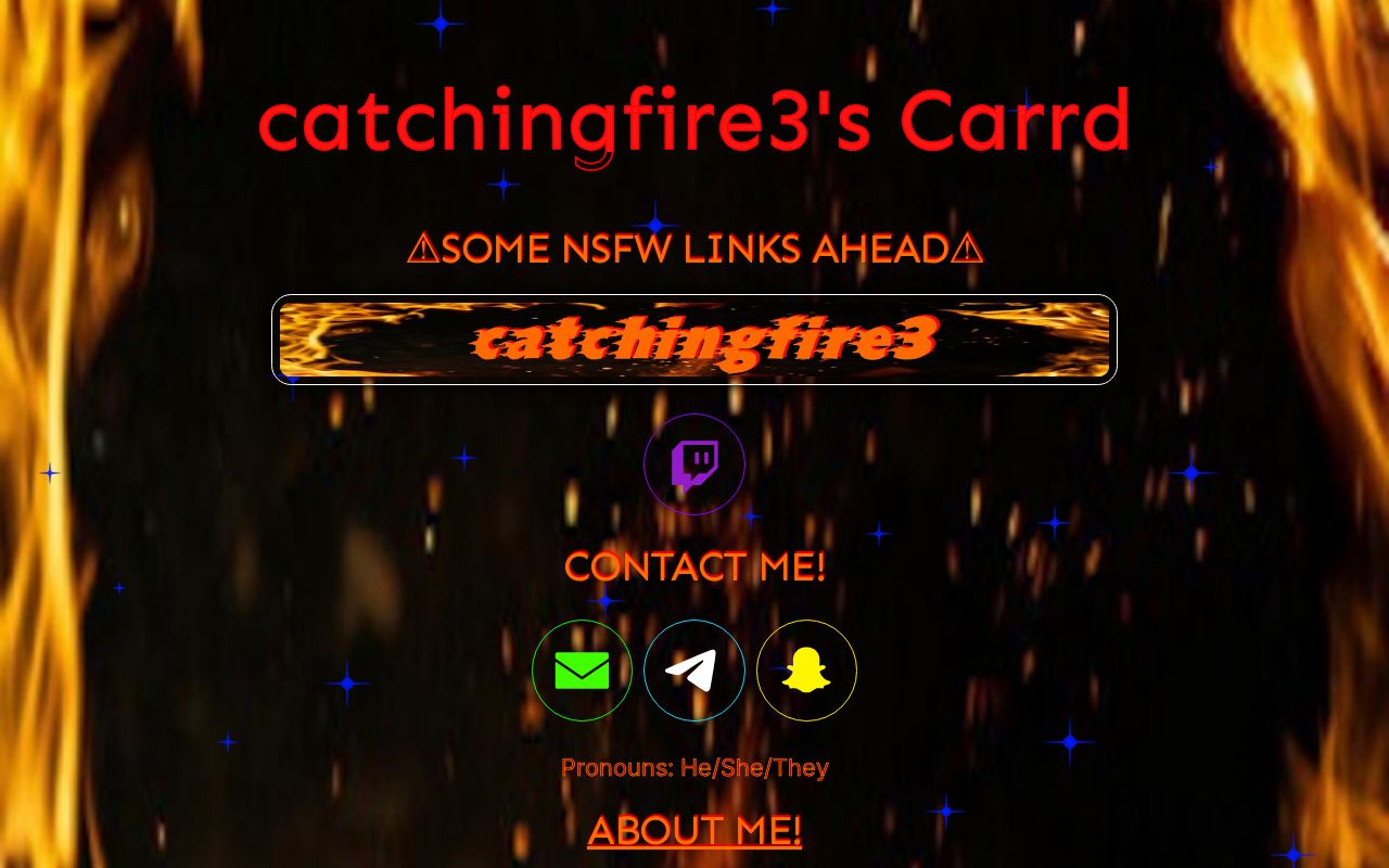 catchingfire3's Carrd
